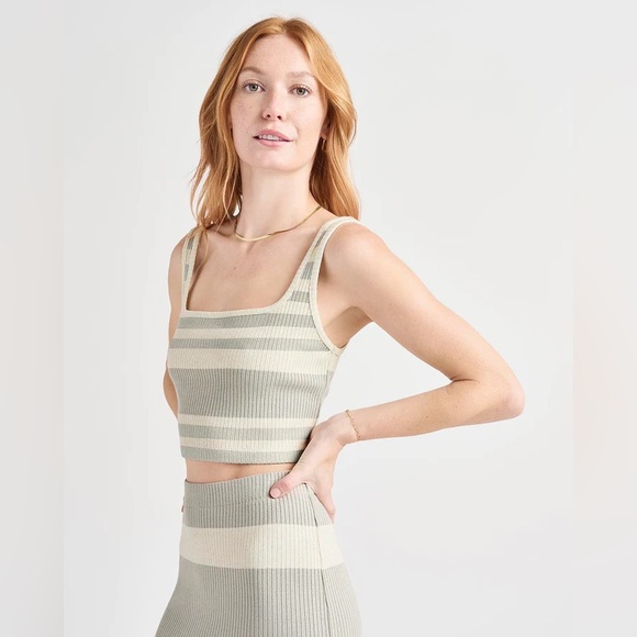 Splendid | Tops | Splendid Coco Metallic Striped Tank | Poshmark